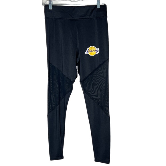 NBA | Pants & Jumpsuits | Nba Los Angeles Lakers Black Shear Athletic ...